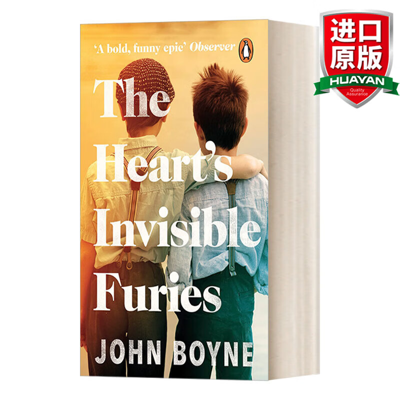 The Heart's Invisible Furies 英文原版小说 心中隐藏的愤怒 约翰?伯恩 英文版 进口英语原版书籍
