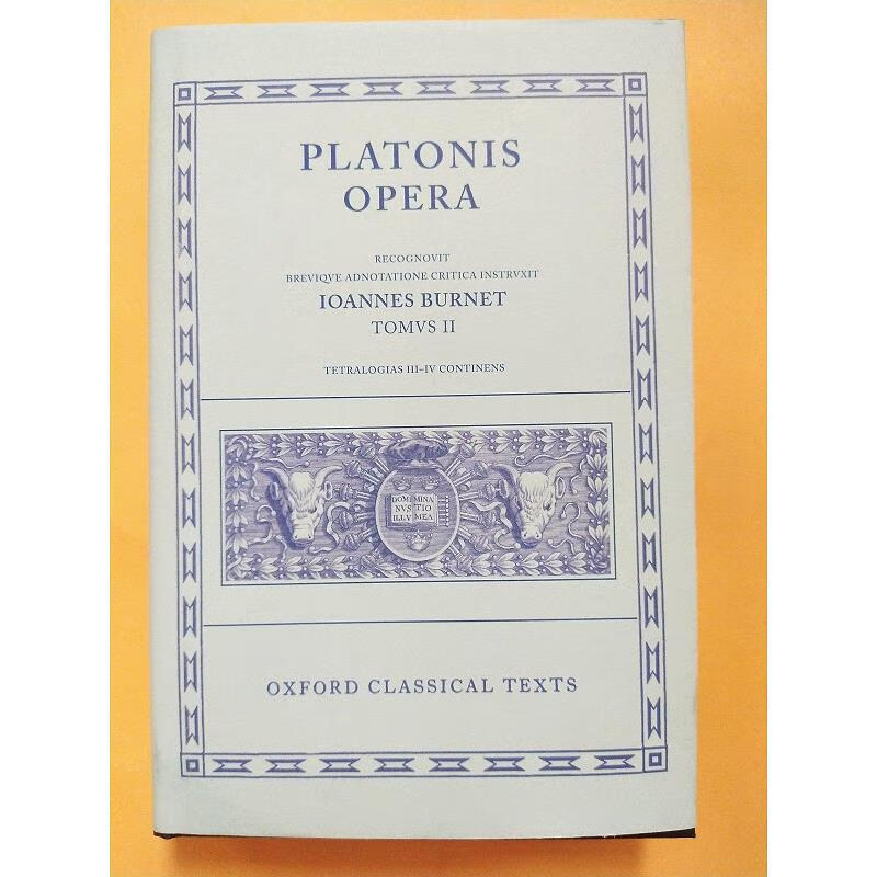 Platonis Opera :Volume II