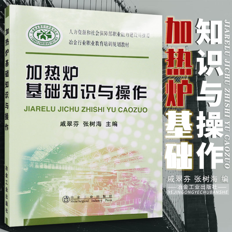 冶金行业职业教育培训规划教材：加热炉基础知识与cao作 戚翠芬 著 钢加热缺陷的与处理 轧钢厂常见的