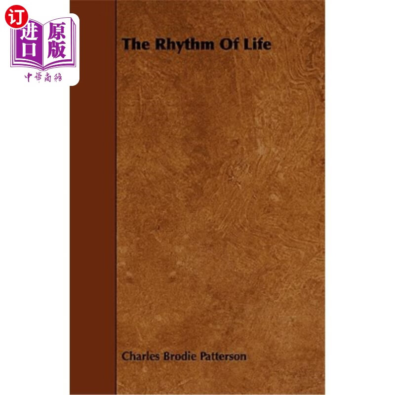 海外直订The Rhythm Of Life 生命的节奏