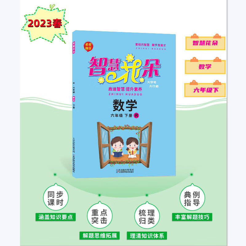 2023春 智慧花朵 小学六年级数学 官方 下册 下册 青岛版