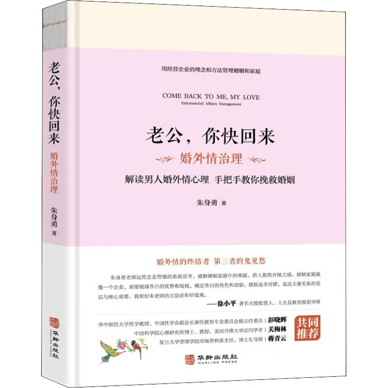 老公,你快回来 婚外情治理 图书