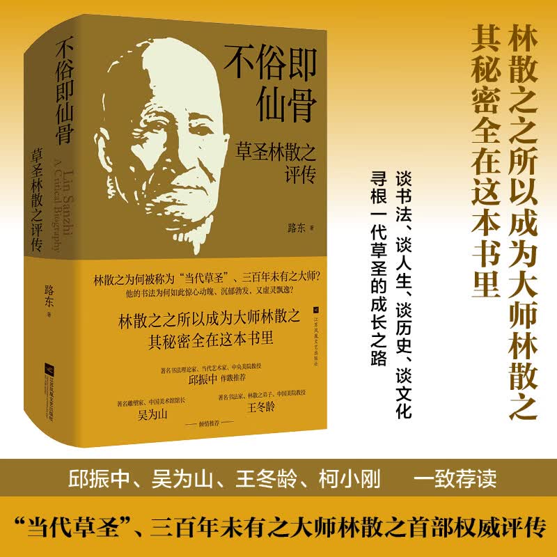 不俗即仙骨：草圣林散之评传（精装）