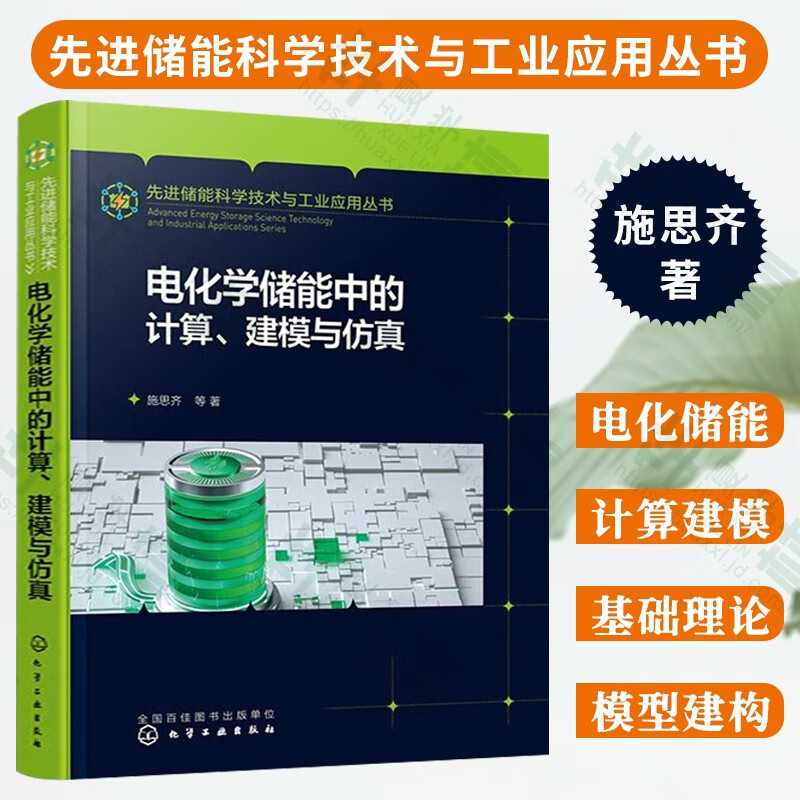 电化学储能中的计算 建模与仿真 化学工业 工业技术 施思齐