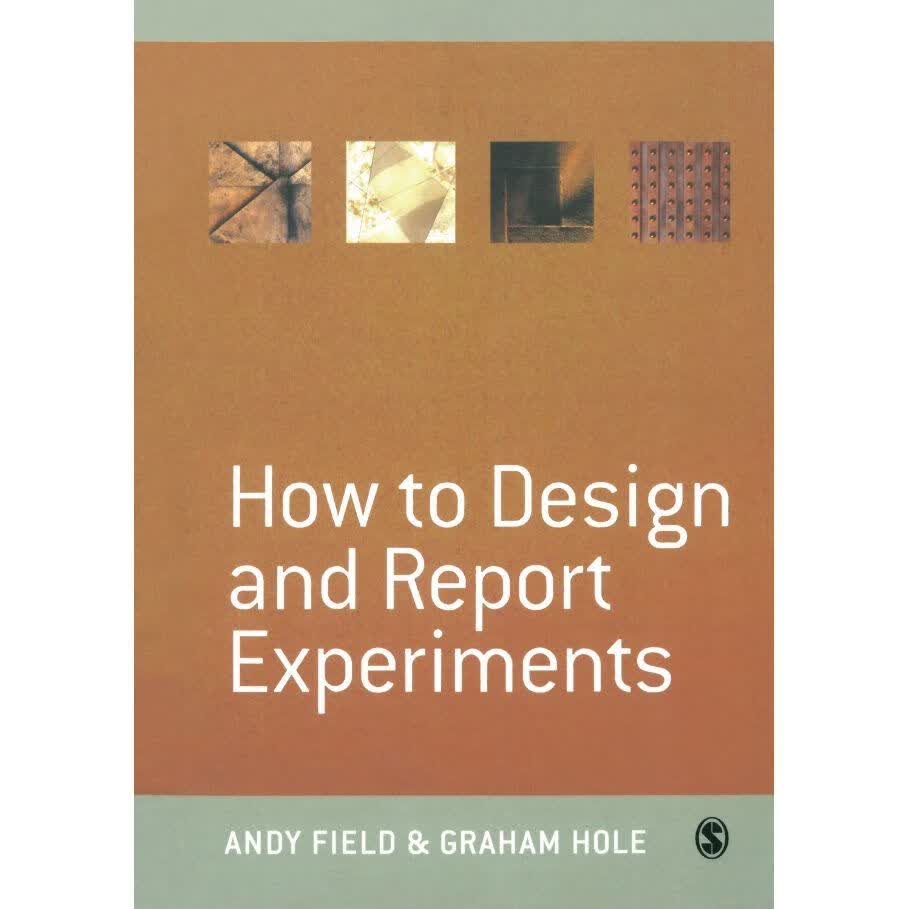 How to Design and Report Experiments 现货纸质书 通用