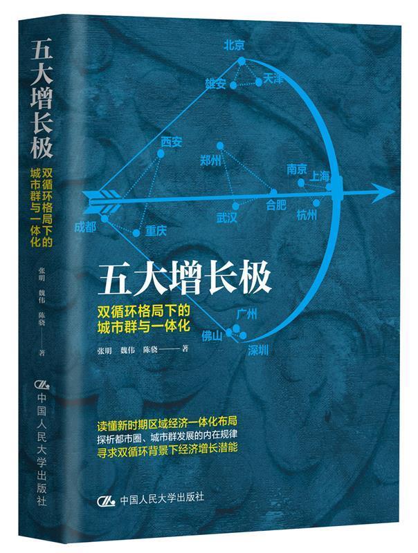 五大增长极双循环格局下的城市群与一体化