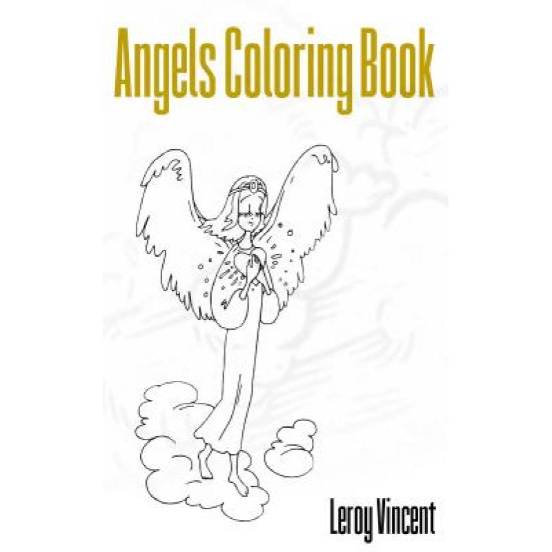 Angels Coloring Book