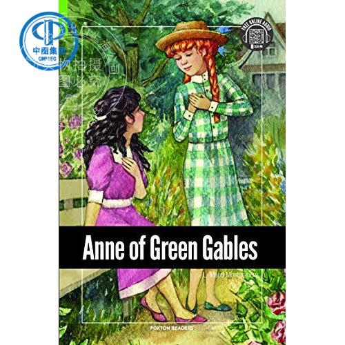预售 Anne of Green Gables - Foxton Readers Level 1 (400 Headwords A1/A2) with free online AUDIO