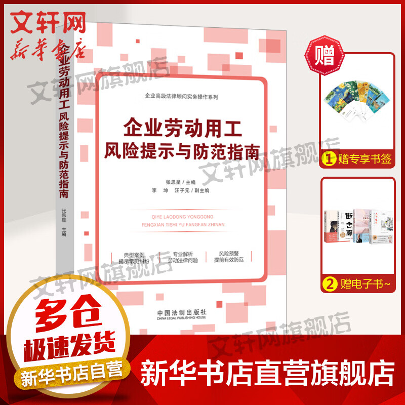 企业劳动用工风险提示与防范指南 图书