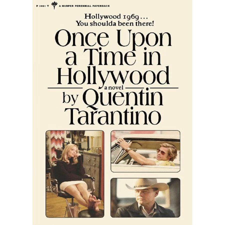 Once Upon a Time in Hollywood 纸质书 通用