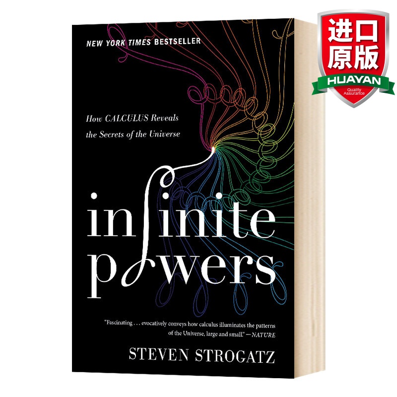 英文原版 无穷的力量 微积分揭示宇宙的秘密  Infinite Powers 史蒂文斯特罗加茨 全英文版