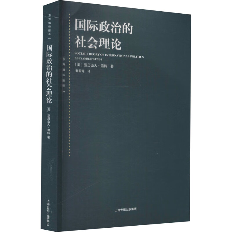 国际政治的社会理论 图书
