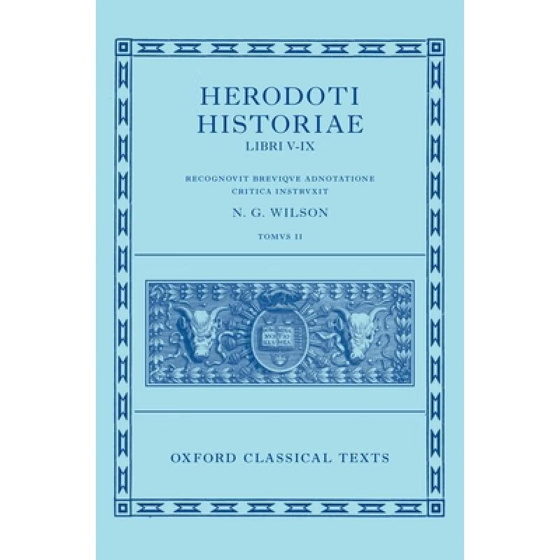 Herodotus: Histories, Books 5-9 (Herodoti Historiae: Libri V-IX)