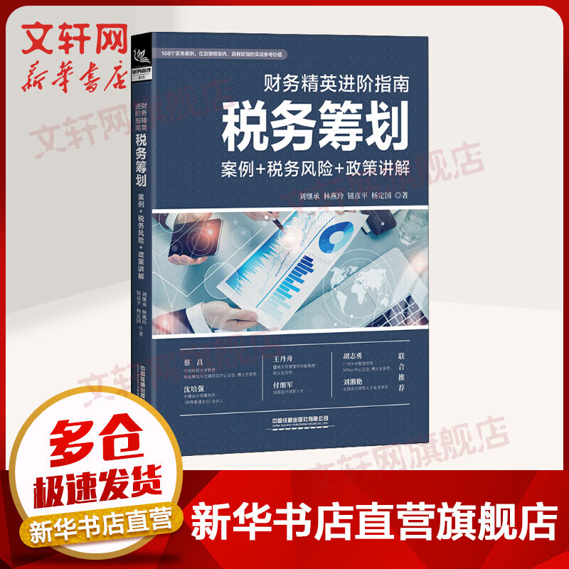 财务精英进阶指南 税务筹划 案例+税务风险+政策讲解 运用筹划策略，实现合法节税避税 图书
