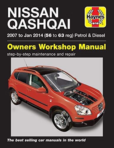Nissan Qashqai Petrol & Diesel  (07 - Jan 14)  56 to 63