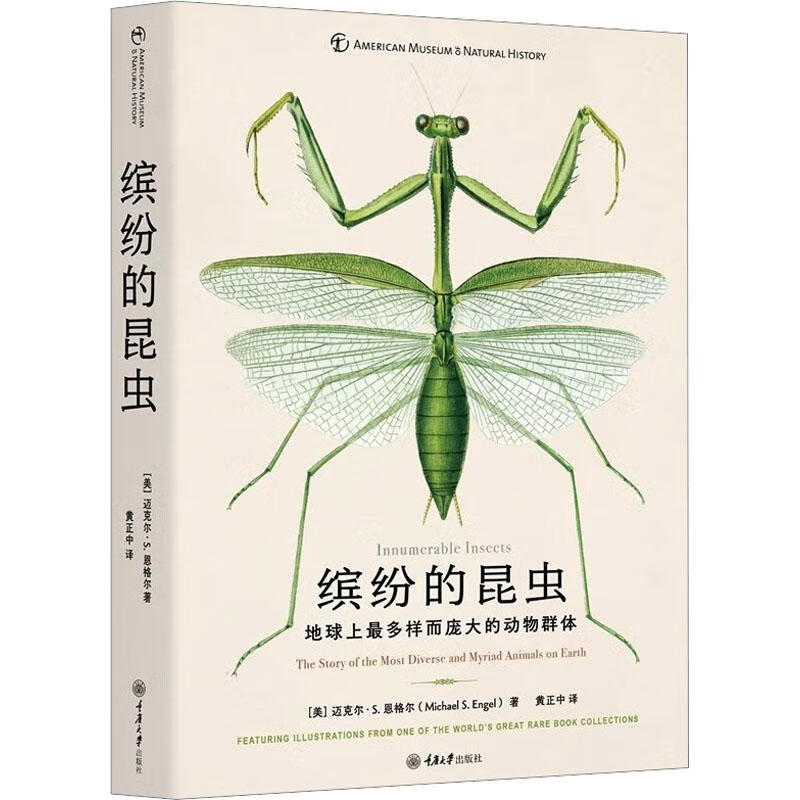 缤纷的昆虫 恩格 博物馆精选180多幅精美图画 昆虫的世界 演化变态伪装授粉害虫寄生虫瘟疫 昆虫学家的故事 多样性生命谱系 科普