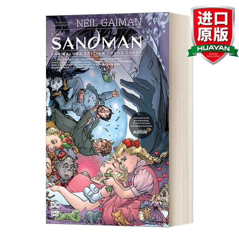 The Sandman Vol. 3 The Deluxe Edition Book Three 英文原版 睡魔卷3 豪华版第三册 精装 英文版 进口英语原版书籍