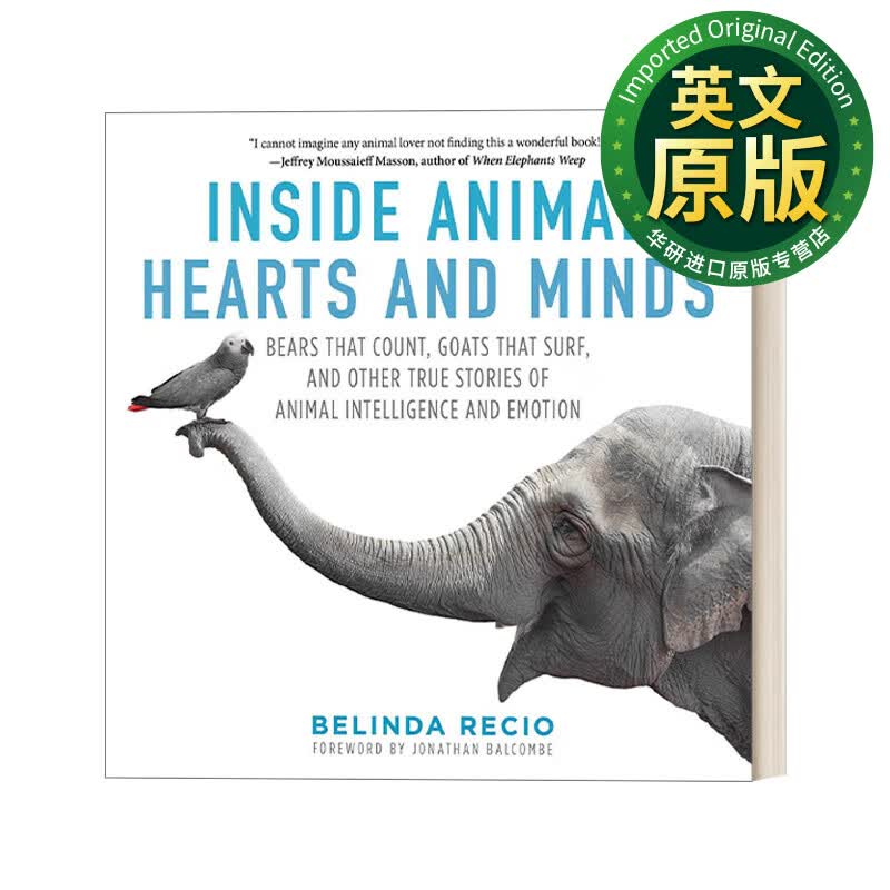 Inside Animal Hearts and Minds 英文版 动物内心笔记 遇见所罗门王的指环 精装 英文原版 进口英语原版书籍 科普读物