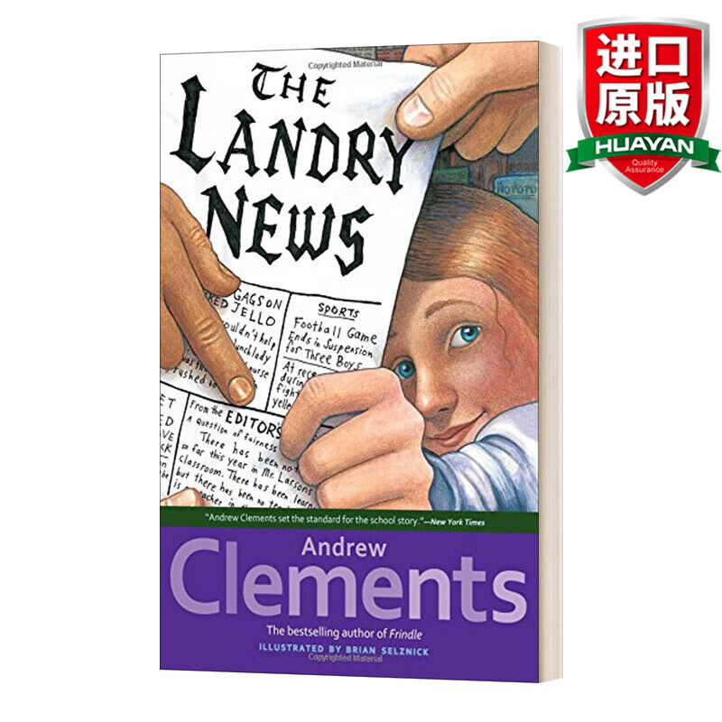 The Landry News 英文原版 兰德瑞新闻 英文版 进口英语原版书籍