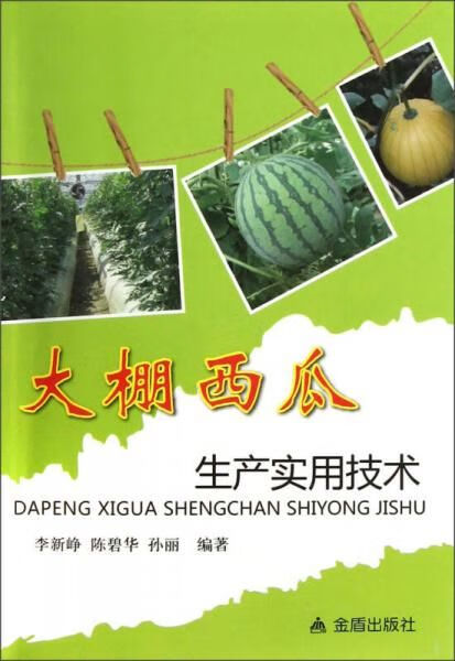 大棚西瓜生产实用技术9787508280578