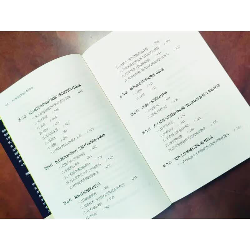 焦点解决短期治疗培训手册 图书