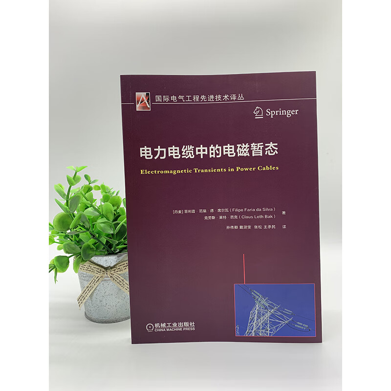 电力电缆中的电磁暂态 国际电气工程先进技术译丛 电力电缆建模仿真谐波分析教材 智能电网专业机械工业出版社
