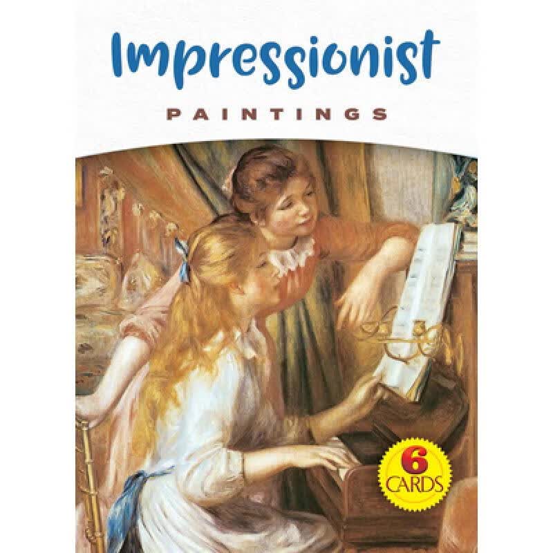 现货 Impressionist Paintings: 6 Cards