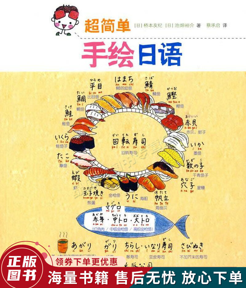 超简单手绘日语