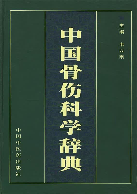 中国骨伤科学辞典【好书，下单速发】