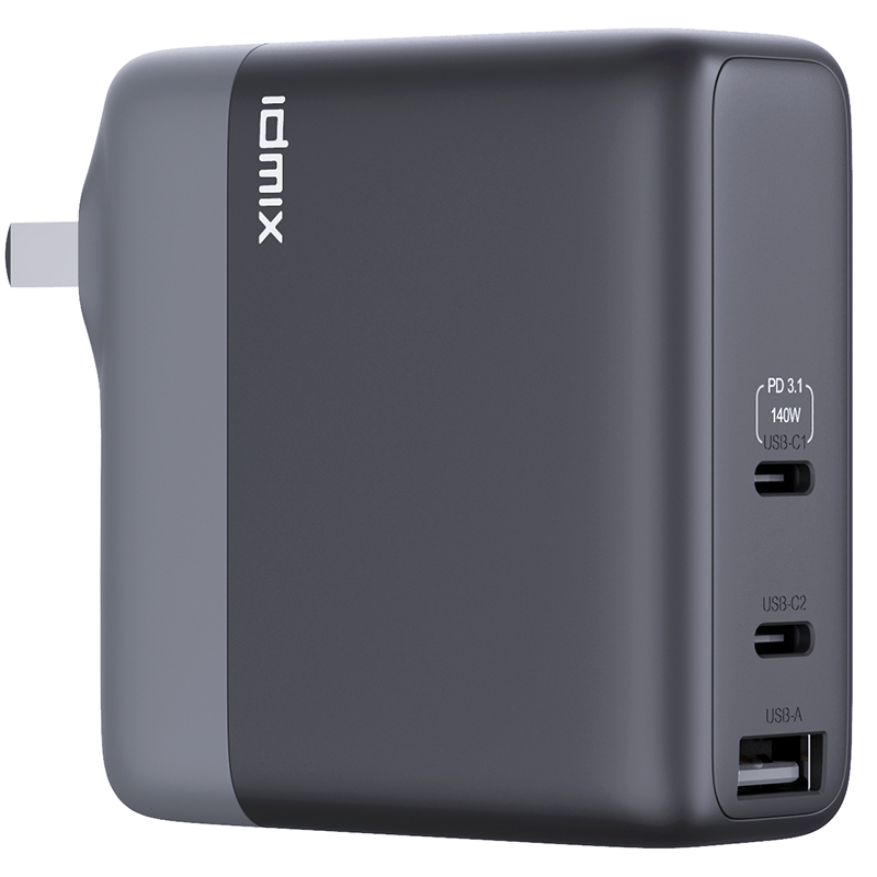 IDMIX 140W氮化镓充电器，用过不再移足别恋_充电器_什么值得买