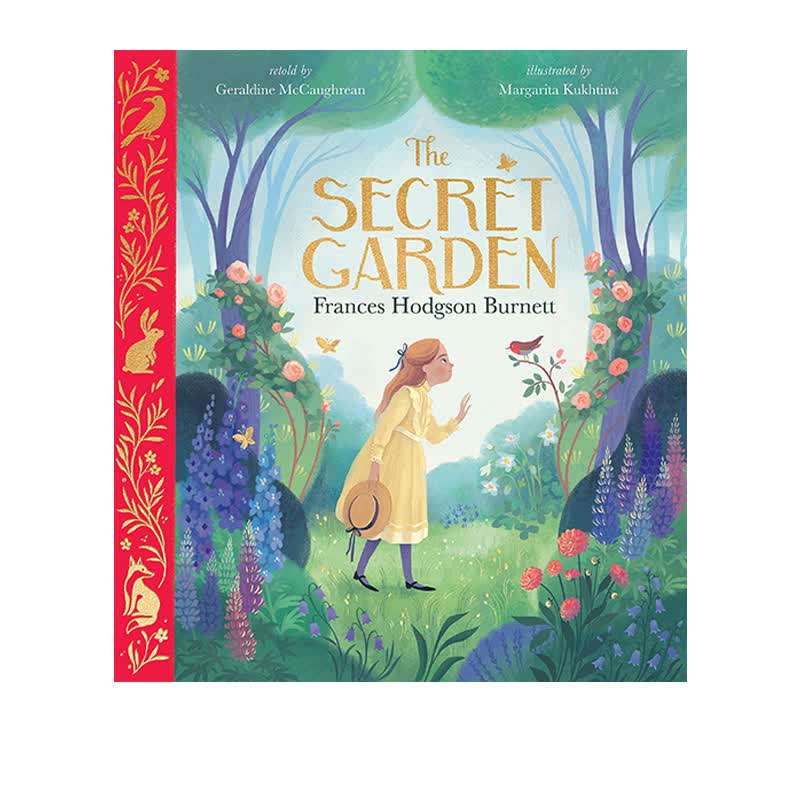 英文原版 Margarita Kukhtina The Secret Garden 秘密花园 英文原版 文学经典故事改编 亲子儿童绘本 大嘴鸟 22年新品