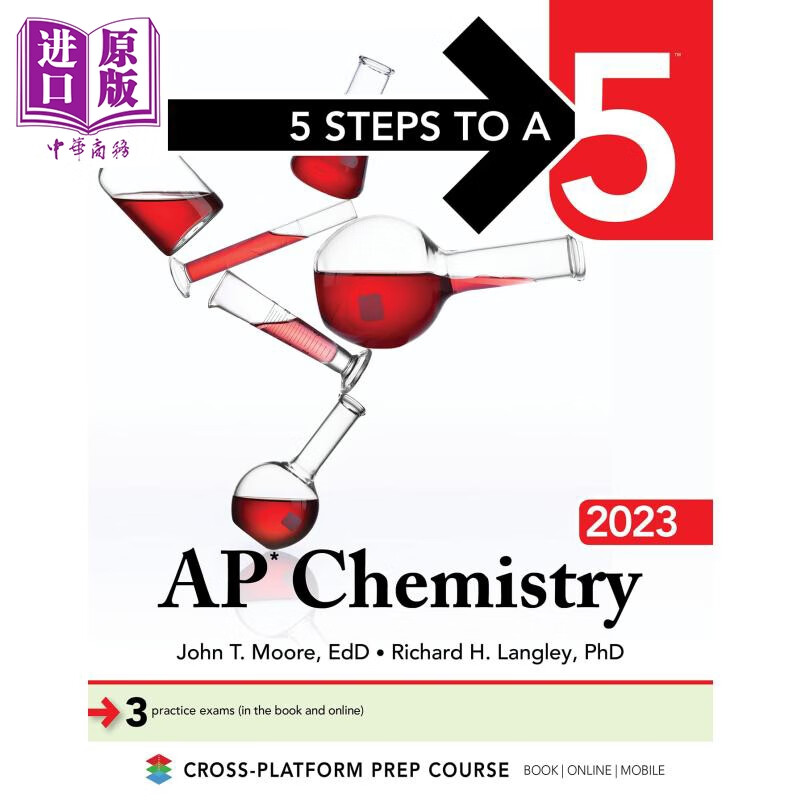 5 STEPS TO A 5: AP CHEMISTRY 2023 五步速成系列：AP 化学 2023 美国麦格劳希尔 英文原版