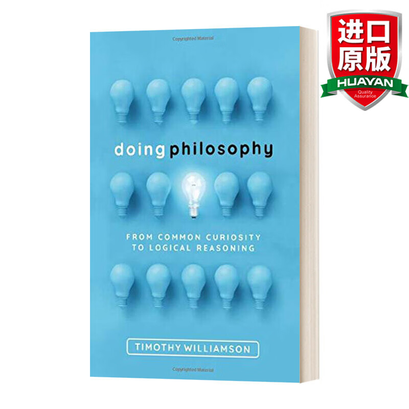 英文原版 Doing Philosophy 哲学是怎样炼成的 从普通常识到逻辑推理 蒂莫西·威廉森 英文版 进口英语原版书籍