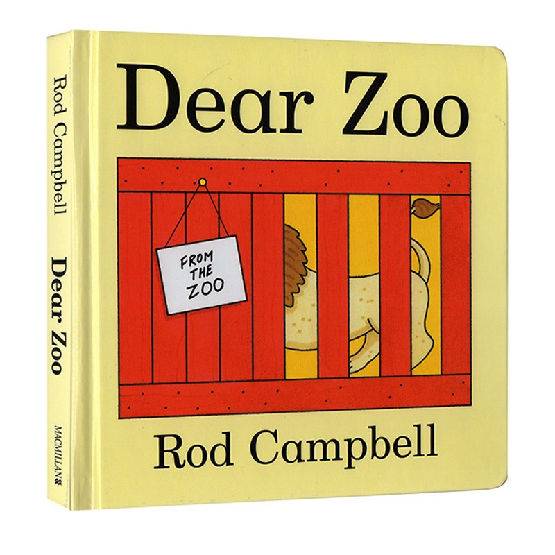 Dear Zoo 送音频 精装纸板翻翻书 亲爱的动物园 吴敏兰书单 英文原版绘本 0-3岁童书
