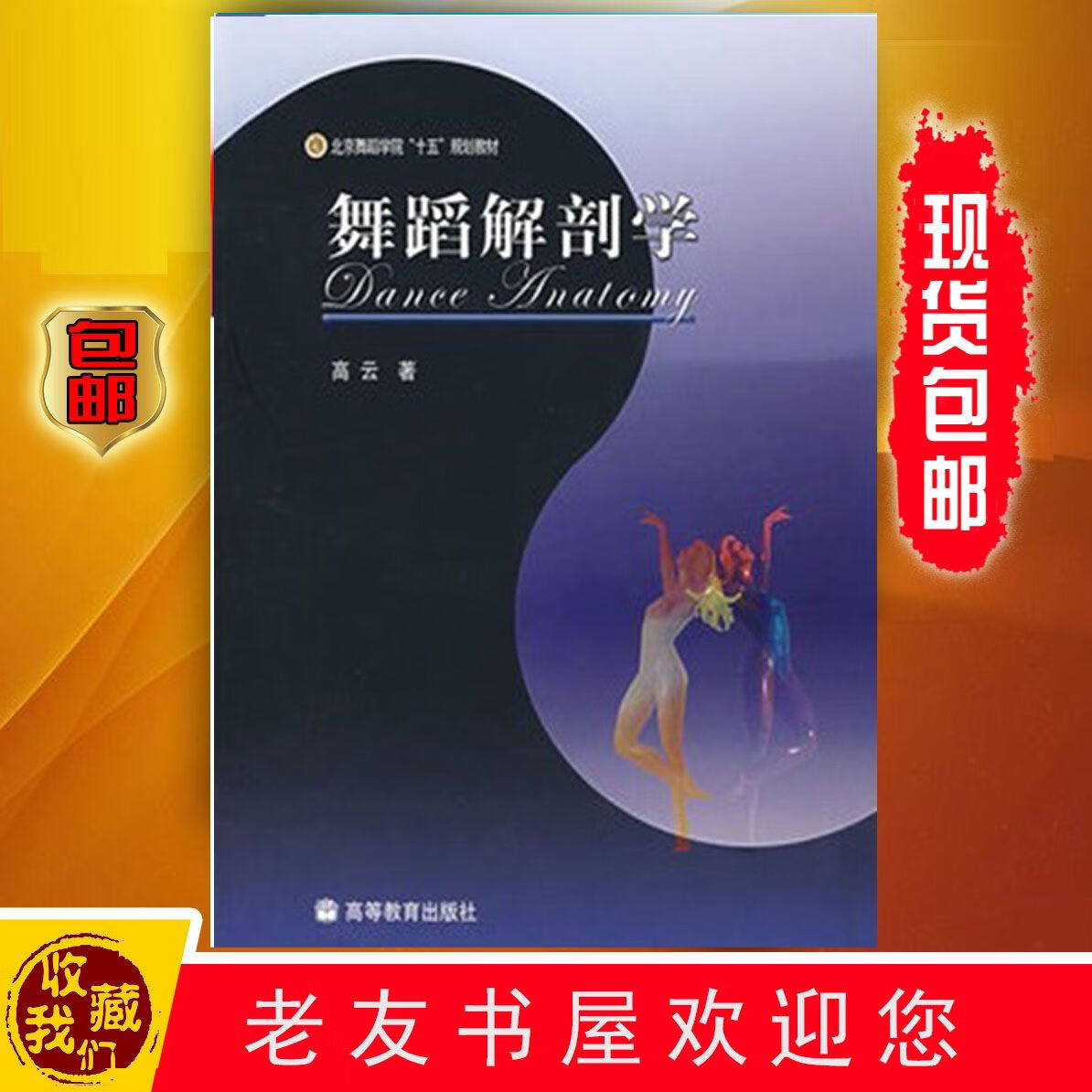 舞蹈解剖学/高云 著