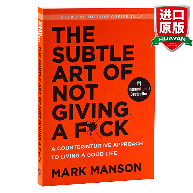 【瑕疵书】重塑幸福 英文原版 The Subtle Art of Not Giving a F*ck