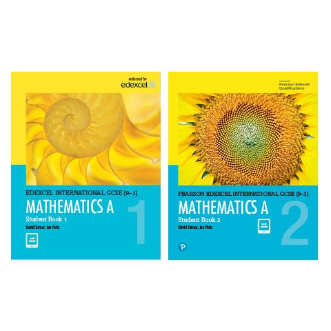 Edexcel International GCSE (9-1) 数学 Mathematics A 2本全套 A4版 Mathematics 1（彩色）