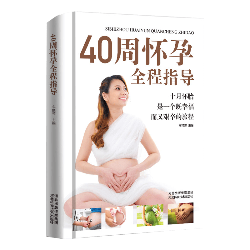 孕产育儿知识图书籍 老婆怀孕我干啥+40周怀孕全程指导+孕产妇全程保健全书 40周怀孕全程指导 （定价42.8）