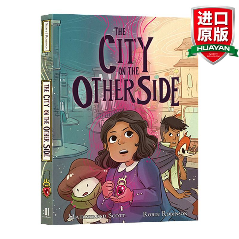 City On The Other Side 英文原版小说 英雄冒险漫画绘本图画书故事 Science Comics 变形金刚同作者 进口英语原版书籍