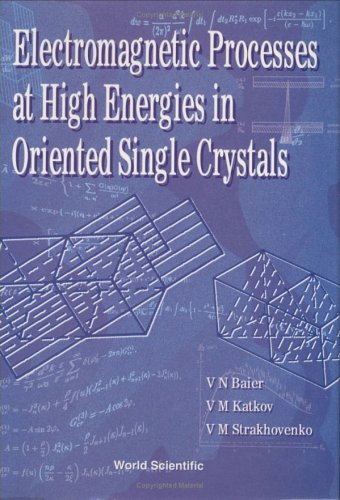 ELECTROMAGNETIC PROCESSES AT HIGH ENERGIES IN ORIENTED SINGLE CRYSTALS