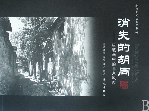 消失的胡同--铅笔画中的北京风貌/北京旧闻故影书系