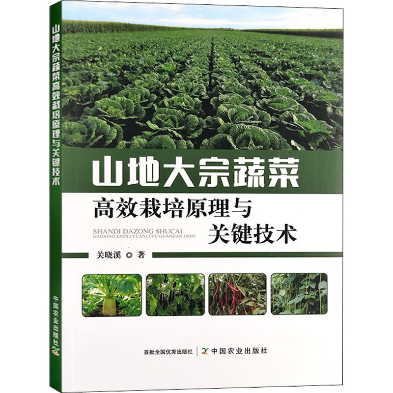 山地大宗蔬菜高效栽培原理与关键技术 图书