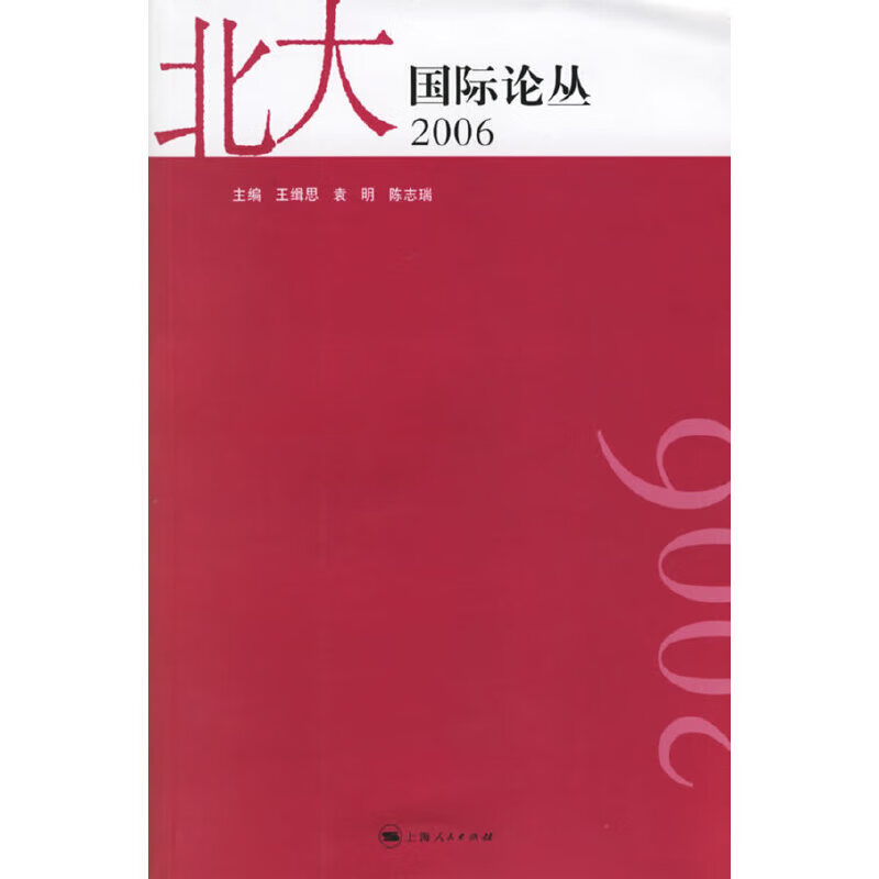 北大国际论丛2006【好书】