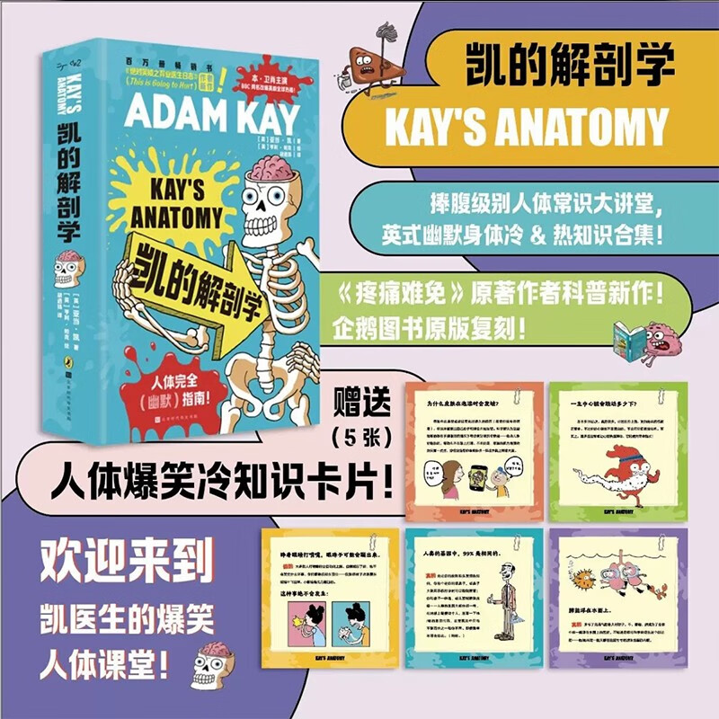 凯的解剖学 新书