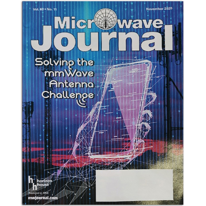 【单期可选】Microwave Journal 微波杂志 2019/20年月刊 美国微波无线通讯杂志 2020年11月刊