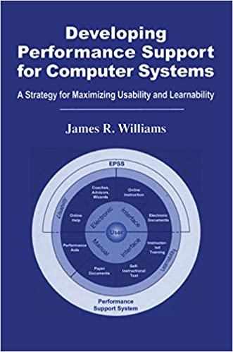 Developing Performance Support for Computer Syst