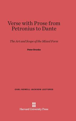 Verse with Prose from Petronius to Dante