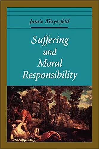苦难与道德责任 Suffering and Moral Responsibility