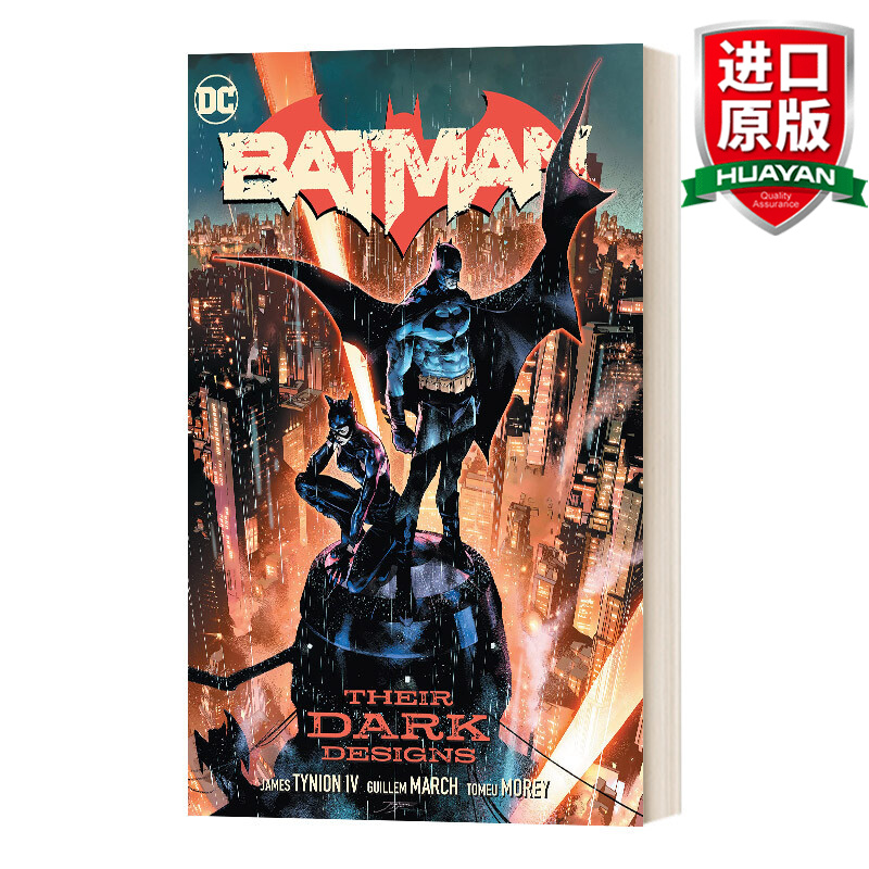 Batman Vol. 1 Their Dark Designs 英文原版 蝙蝠侠第1卷 他们的黑暗设计 Batman Their Dark Designs 英文版 进口英语原版书籍