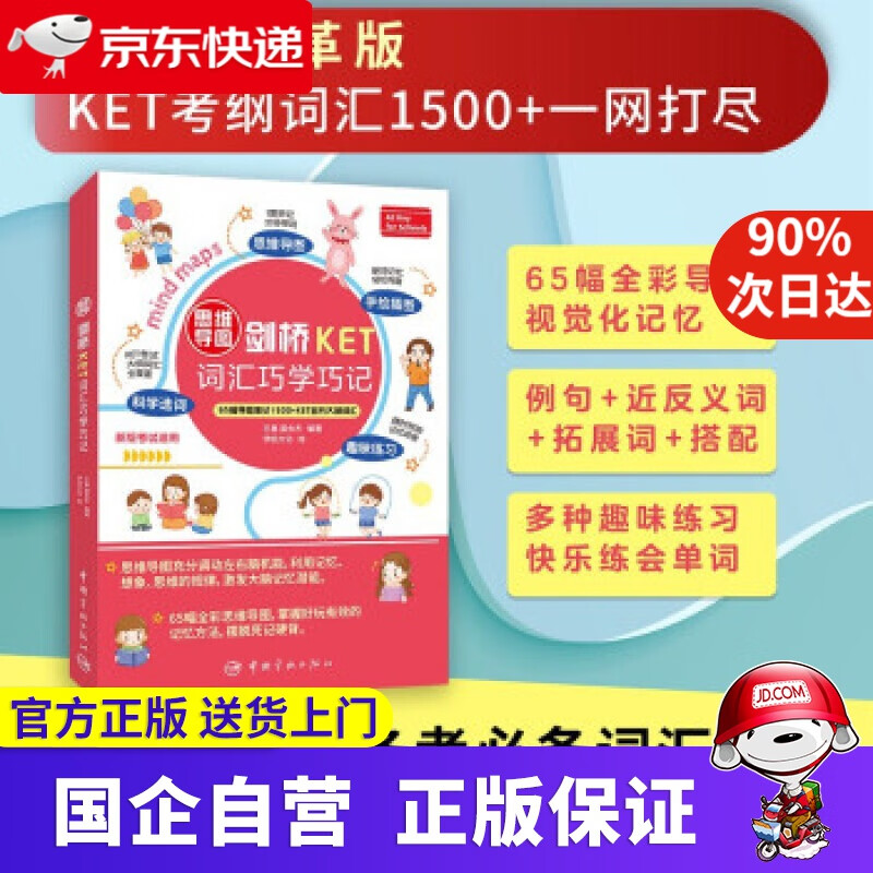 思维导图剑桥KET词汇巧学巧记